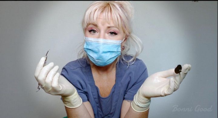 Bonni B Good - Dentist Relaxes You with a Gloved Hand Job - ManyVids