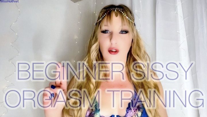 Misshotfeet Beginner Sissy Orgasm Training Manyvids