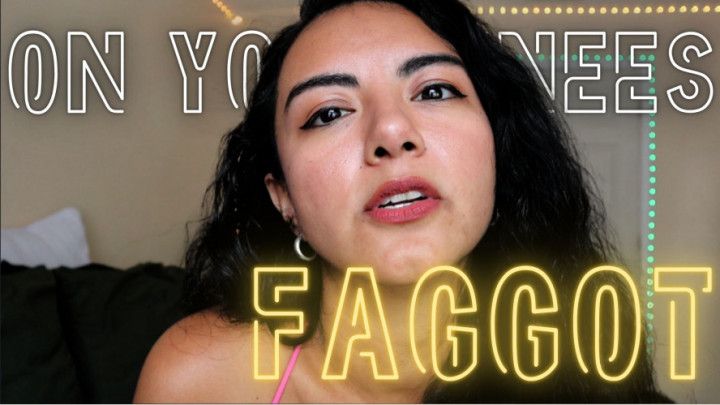 Hunnyraexoxo On Your Knees Faggot Manyvids