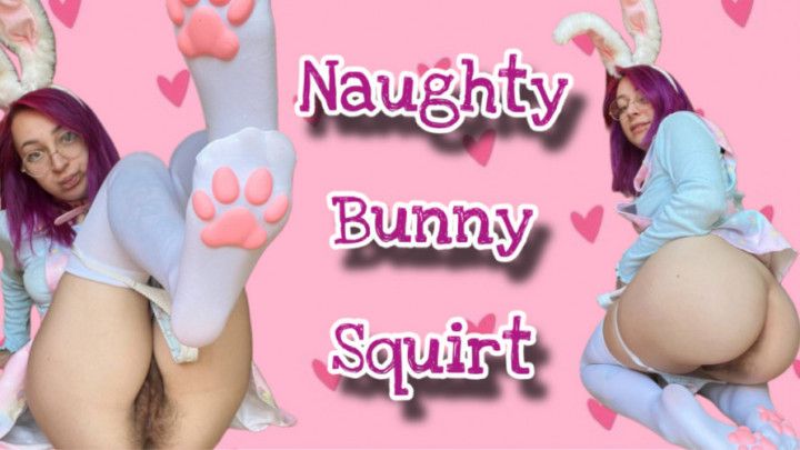 Cutielanalova Naughty Bunny Squirt Manyvids