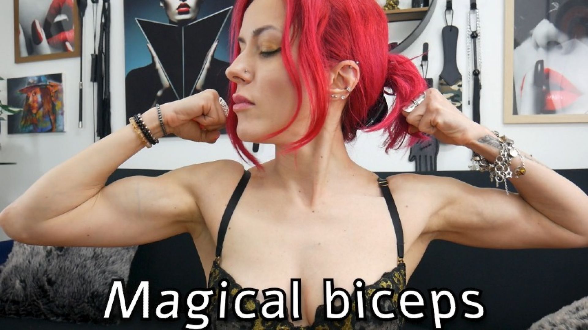 1claradomme Magical Biceps Custom Manyvids